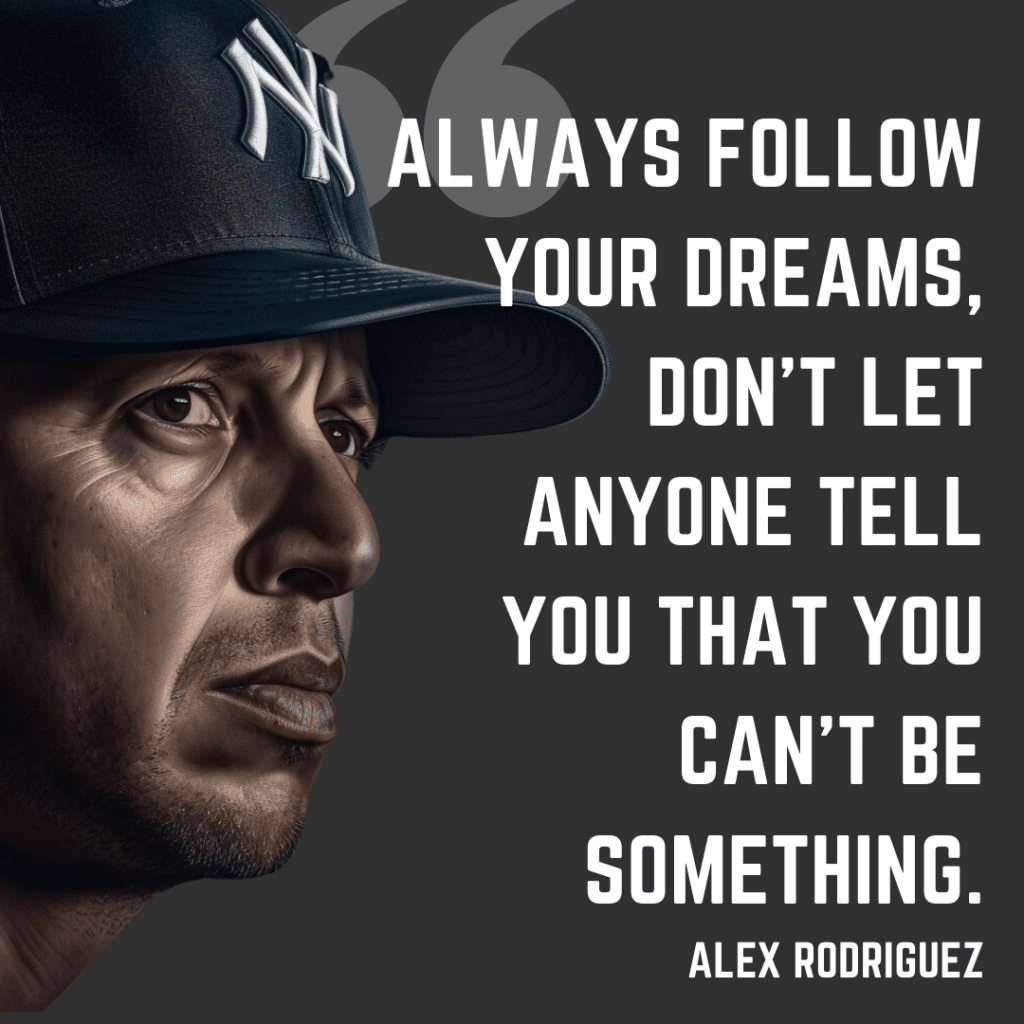 Alex Rodriguez Quotes - Baseball Bible