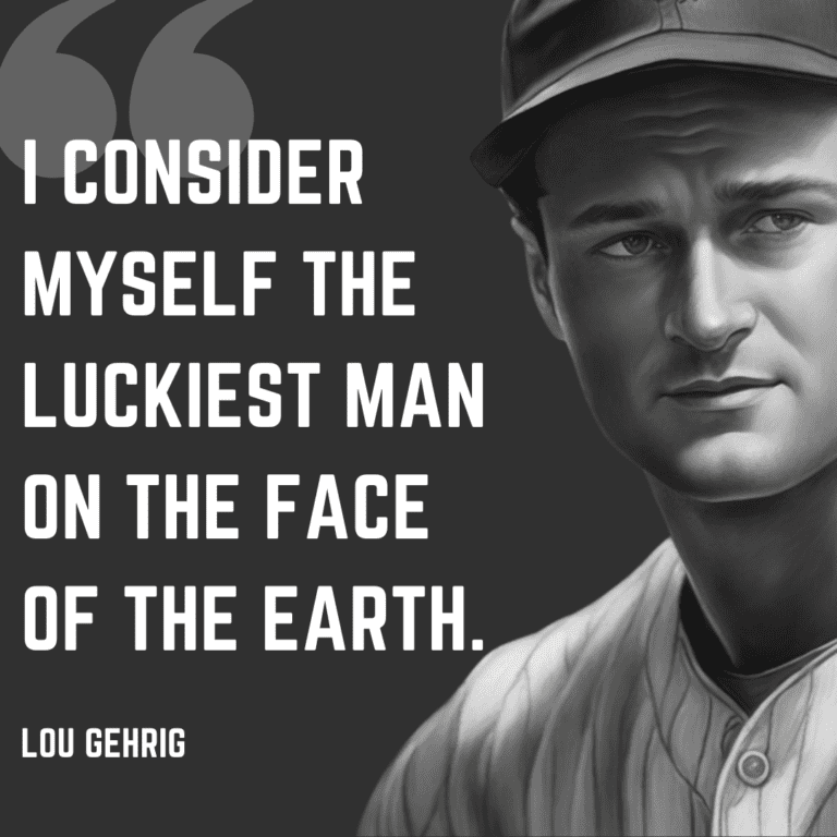Lou Gehrig Quotes: Timeless Lessons From "The Iron Horse"